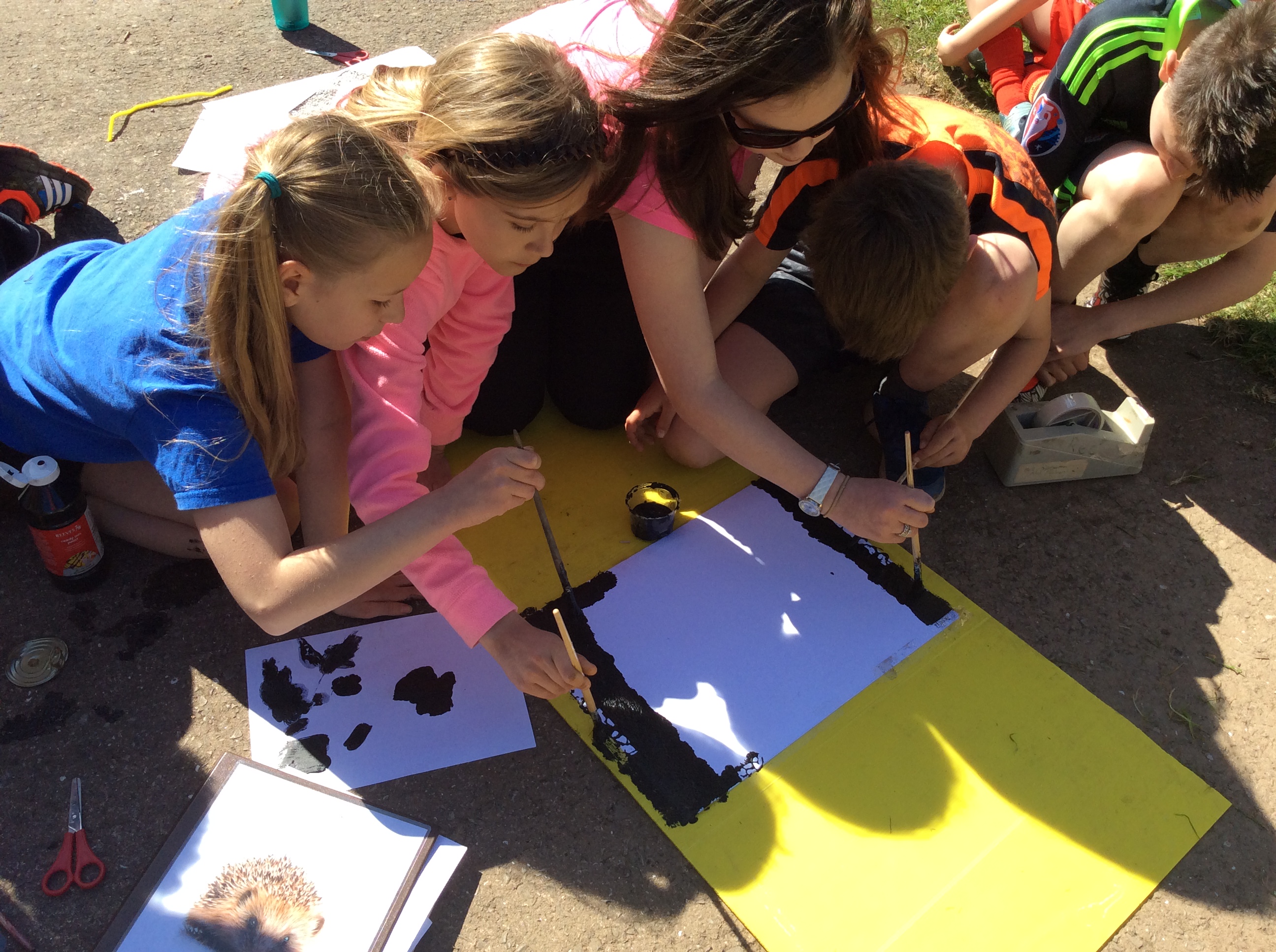 Llanishen Fach Primary Yr 4 pupils success with footprint traps ...